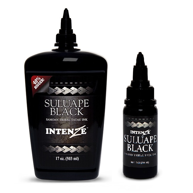 Intenze Suluape Black Samoan Tribal Tattoo Ink – Aarika Tattoo Supply